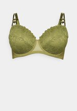 We Are We Wear HARLEIGH PADDED UNDERWIRE BRA CURVE - Bügel BH - olive ...