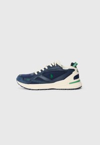 Polo Ralph Lauren TRACKSTER 275 UNISEX - Trainers - navy/dark blue ...