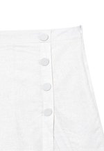 Calliope Short - bianco/denim blanc - ZALANDO.FR