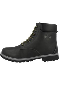 Fila Botines con cordones - black-warm olive (1010145.19e)/negro ...