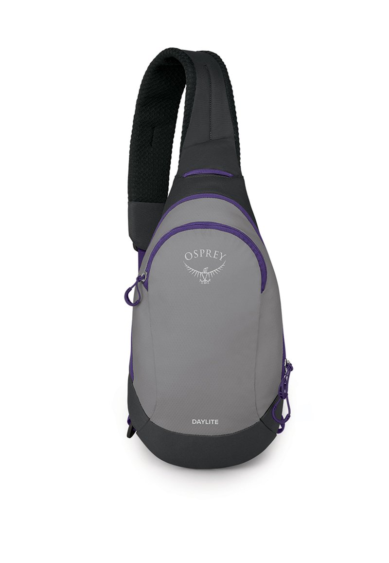 Osprey DAYLITE SLING - Tagesrucksack - medium grey/dark charcoal/grau ...