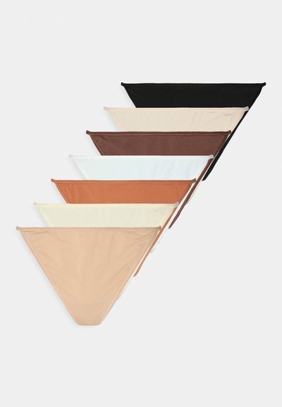 MAGIC Bodyfashion 5 PACK - String - skin/nude - Zalando.ch