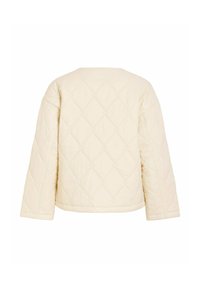 VILA VISILLA GESTEPPTE - Jas - birch/crème - Zalando.nl