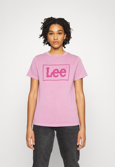 Lee LOGO TEE - T-Shirt print - black/schwarz - Zalando.ch