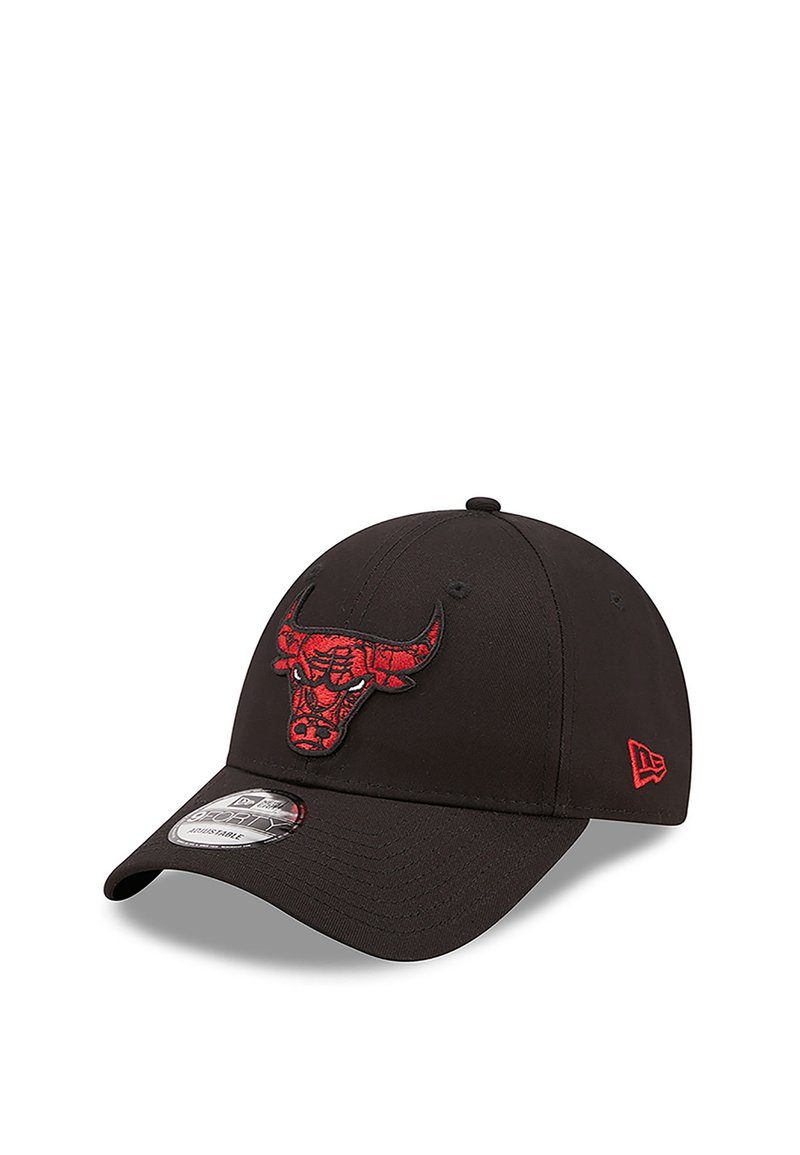 New Era MARBLE INFILL ADJUSTABLE CHICAGO BULLS - Cap - schwarz - Zalando.de