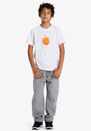 DC Shoes BURNER - T-Shirt print - ktew pirate black enzyme wash/schwarz ...