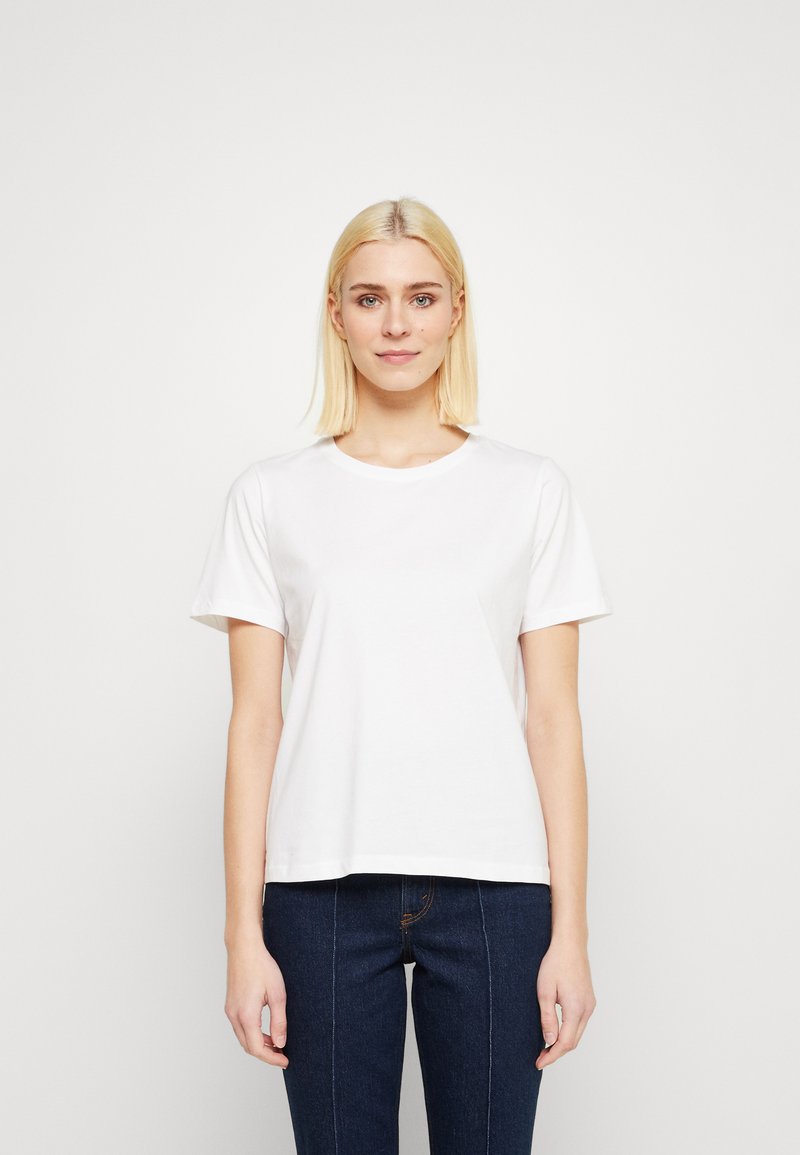 Calvin Klein T-shirt basic/biały - Zalando.pl