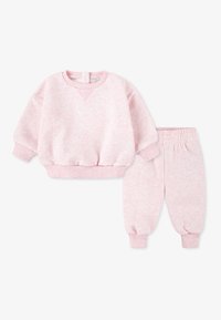 Nike Sportswear ESSENTIAL CREW SET UNISEX - Tuta - pink foam heather ...
