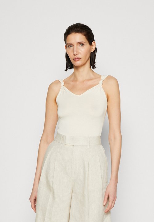 NAF NAF MAEVA - Top - ecru/offwhite - Zalando.ch