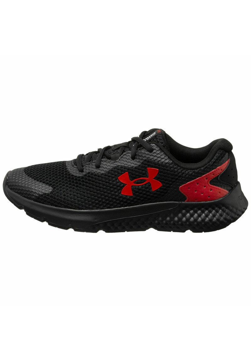 Under Armour CHARGED ROGUE 3 - Trainers - black red red/black - Zalando.de