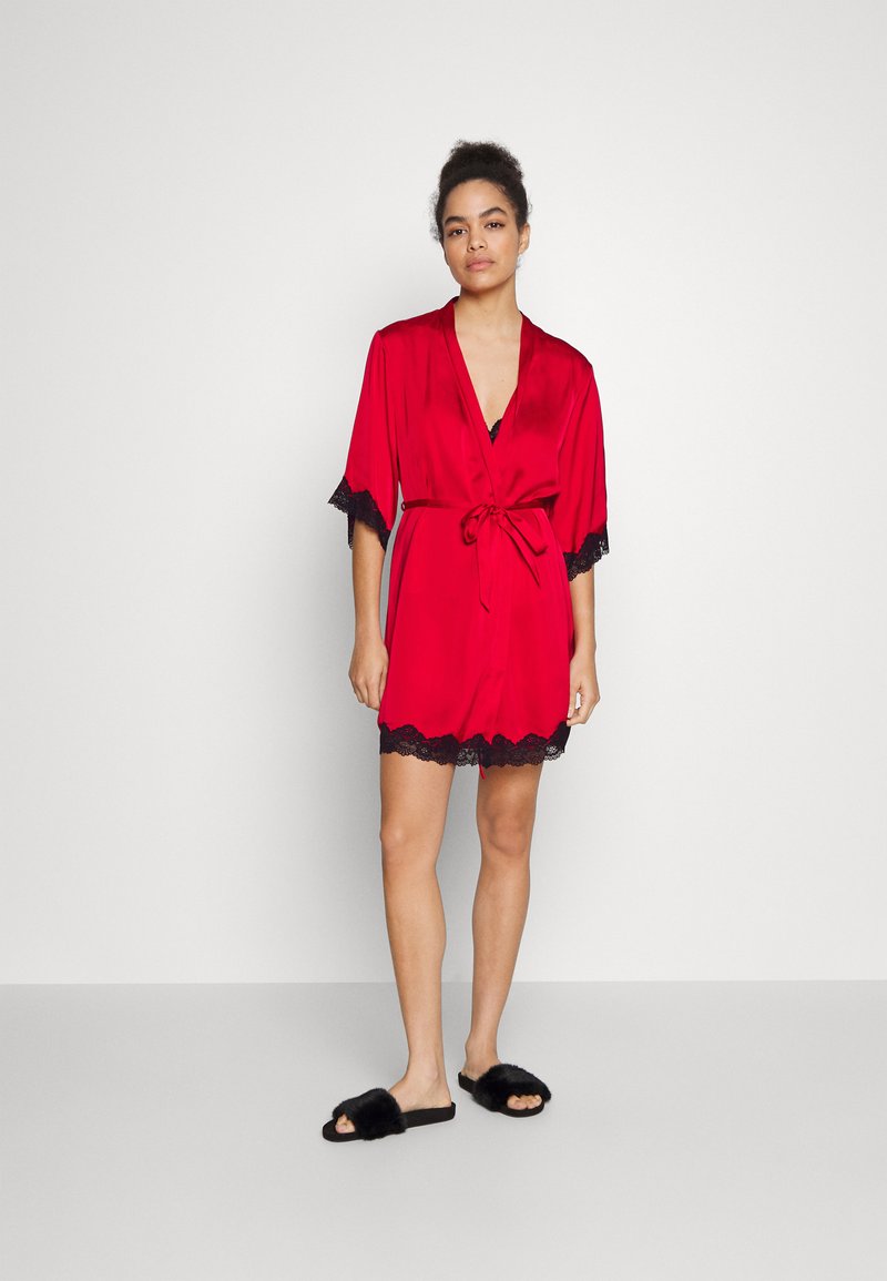 Anna Field 4 PIECE GIFT SET - Pyjamas - black/red/red - Zalando