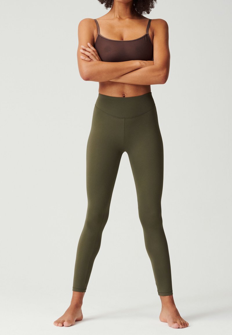 ITEM m6 ALLDAY - Leggings - Hosen - olive/oliv - Zalando.de