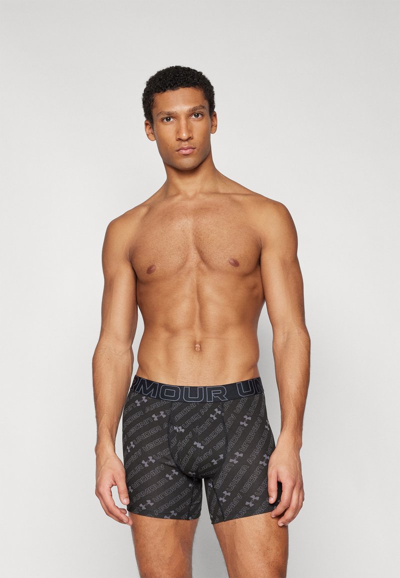 Under Armour UNDERWEAR BOXERS PERFORMANCE 3 PACK - Underkläder - black ...