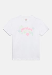 Jordan JORDAN PUFF FLORAL - Print T-shirt - white - Zalando