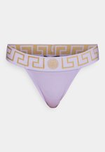 Versace UNDERWEAR TOPEKA STRETCH NEW LOGO - String - mauve/syren ...