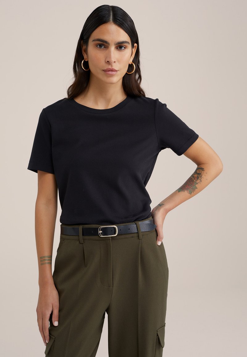 WE Fashion WE STUDIO - T-shirt basic - black/zwart - Zalando.be