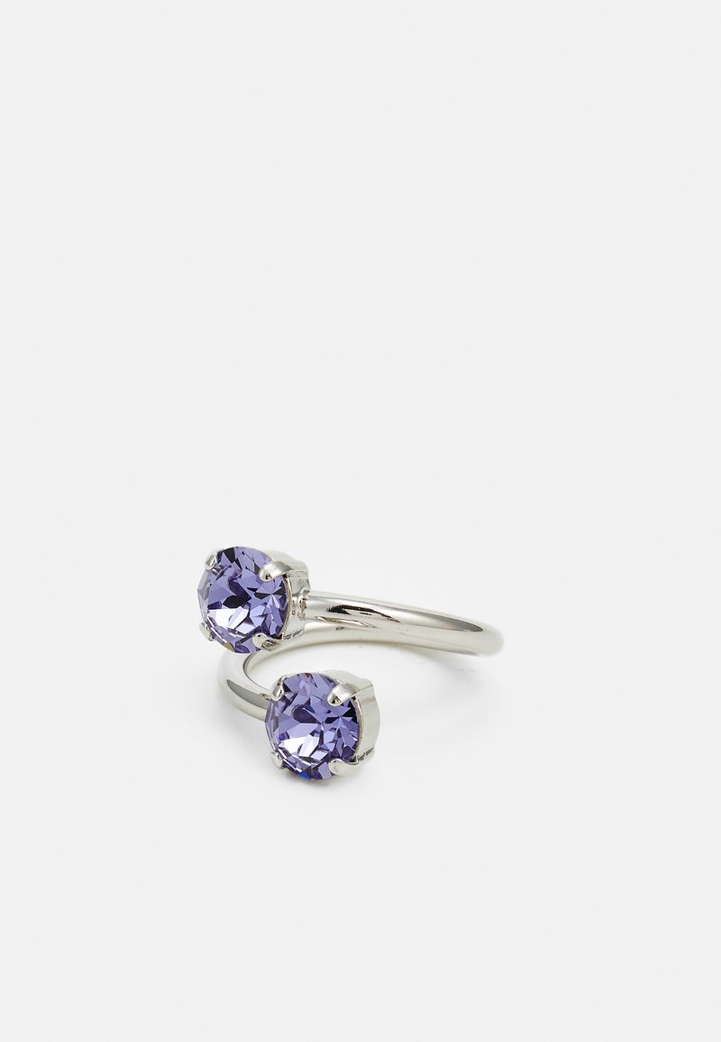 JUSTINE CLENQUET CHRIS - Ring - silver coloured/syrin - Zalando.no