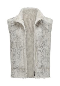 Milestone MSBLAKELY - Waistcoat - creme/nude - Zalando