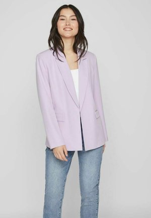 VILA LANGER 3/4-ARM - Blazer - chinois green/lichtgroen gemêleerd ...