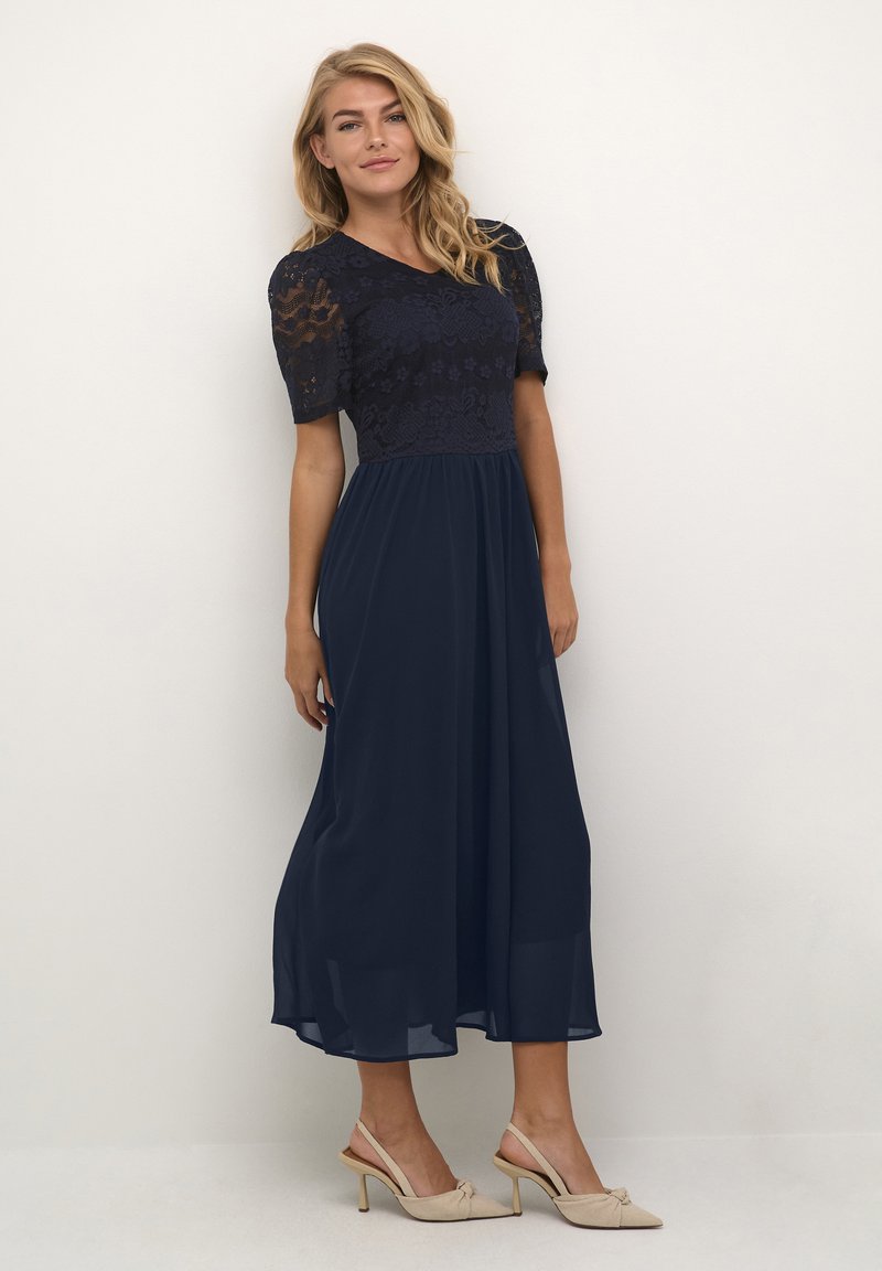Kaffe ABINA - Vestito elegante - midnight marine/blu scuro - Zalando.it