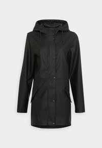 Vero Moda Tall VMMALOU COATED JACKET - Regnjakke - black/svart - Zalando.no