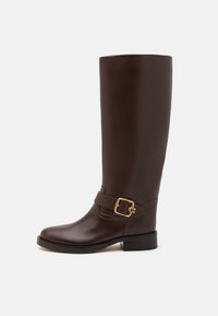 COACH MADELINE BOOT - Klassiska stövlar - maple/mörkbrun - Zalando.se