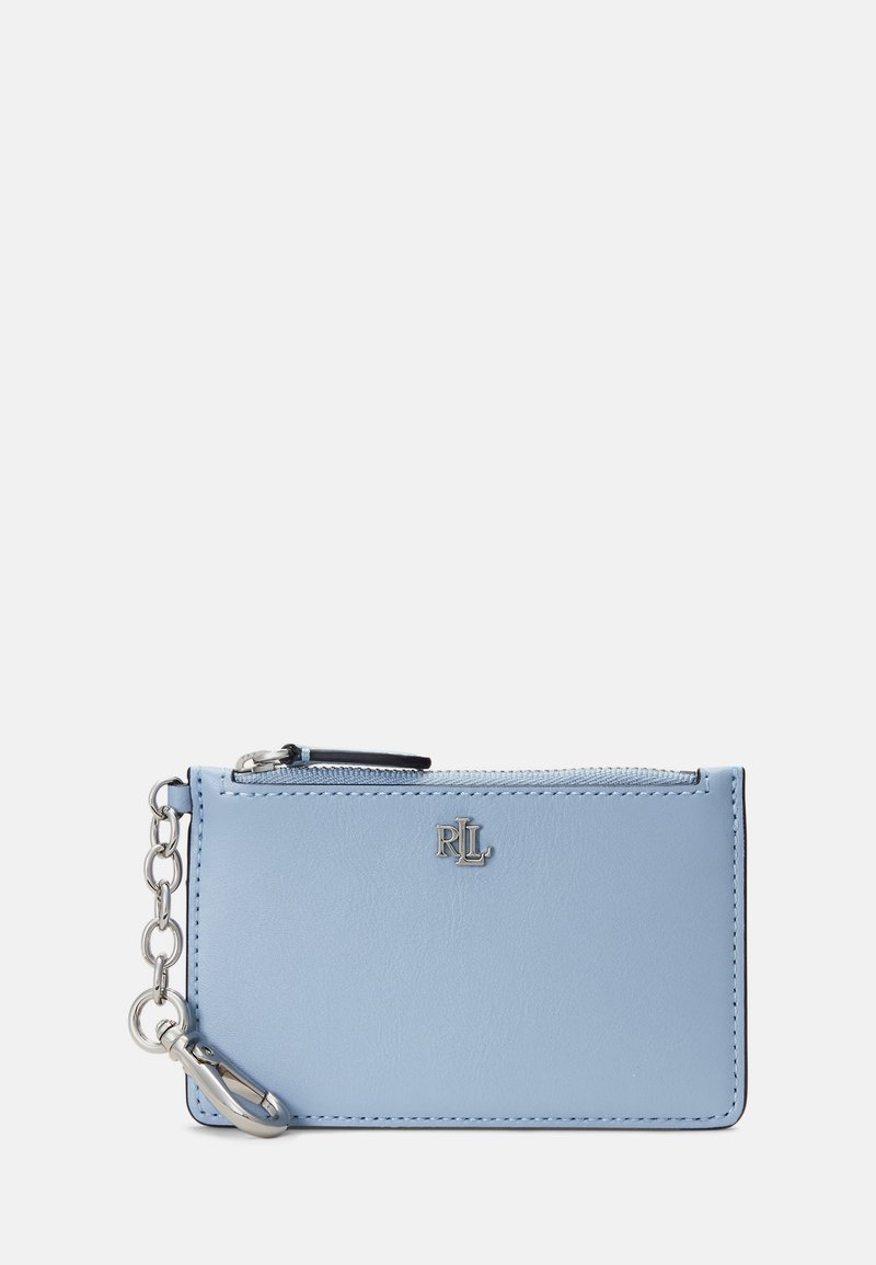 Lauren Ralph Lauren LEATHER ZIP CARD CASE - Wallet - estate blue/blue ...