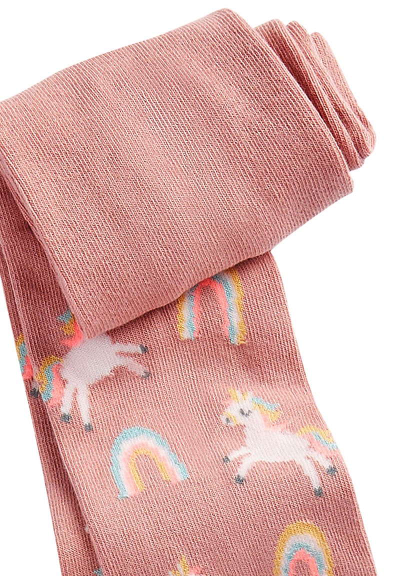 Next COTTON RICH FLURO UNICORN TIGHTS - Strumpfhose - dusky pink/pink ...