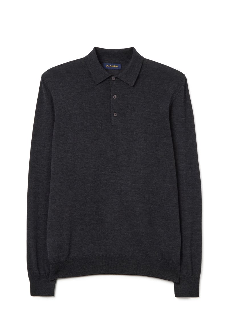 PIOMBO Jumper - dark grey marl/dark grey - Zalando