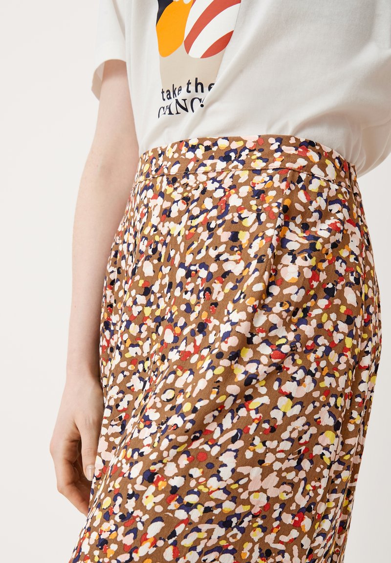 s.Oliver ROKKEN - A-lijn rok - brown/lichtbruin - Zalando.be