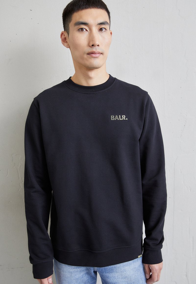BALR. OLAF DOLL EMBLEM - Sweatshirt - black - Zalando.co.uk