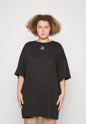 Puma CLASSICS OVERSIZED TEE - Basic T-shirt - black - Zalando.co.uk