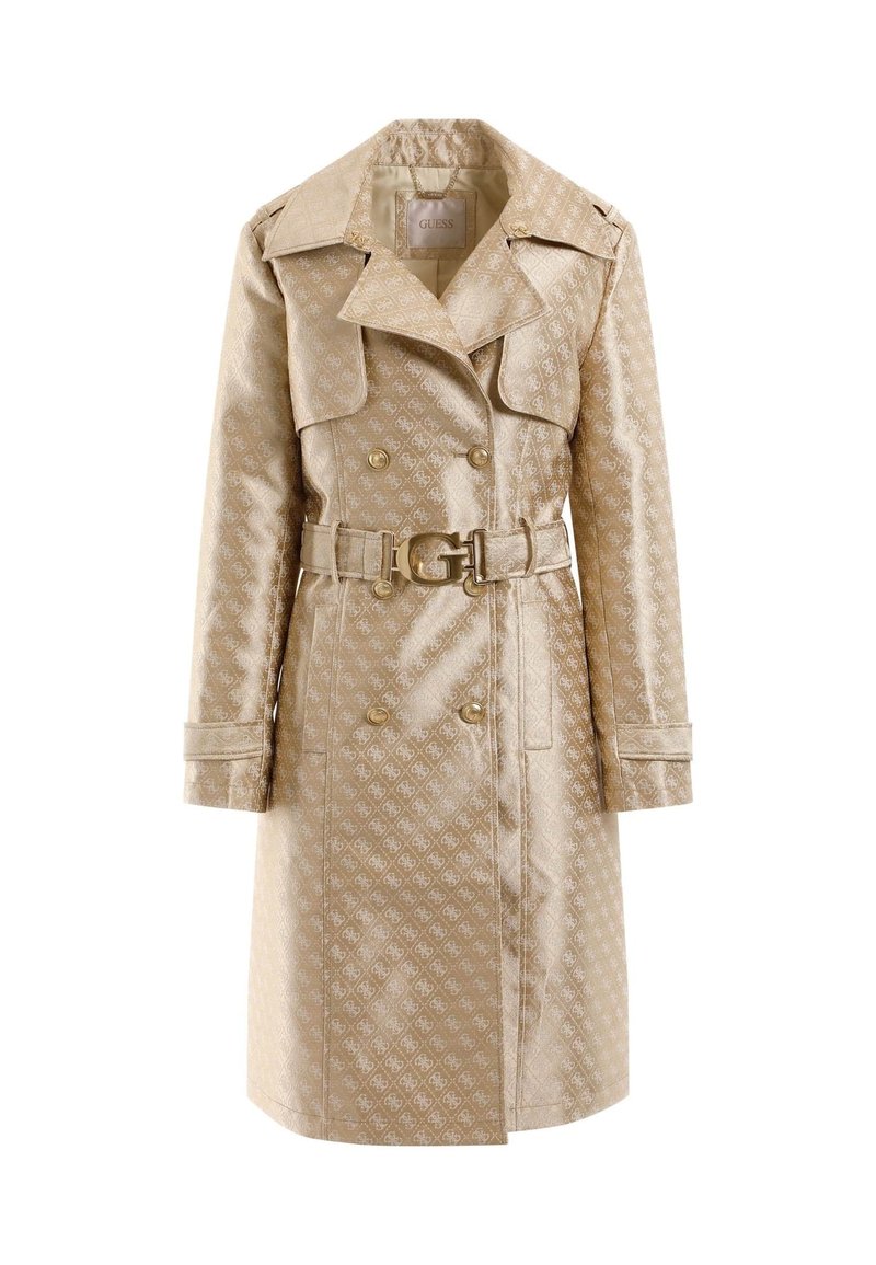 Guess DILETTA BELTED LOGO - Trenchcoat - beige - Zalando.be