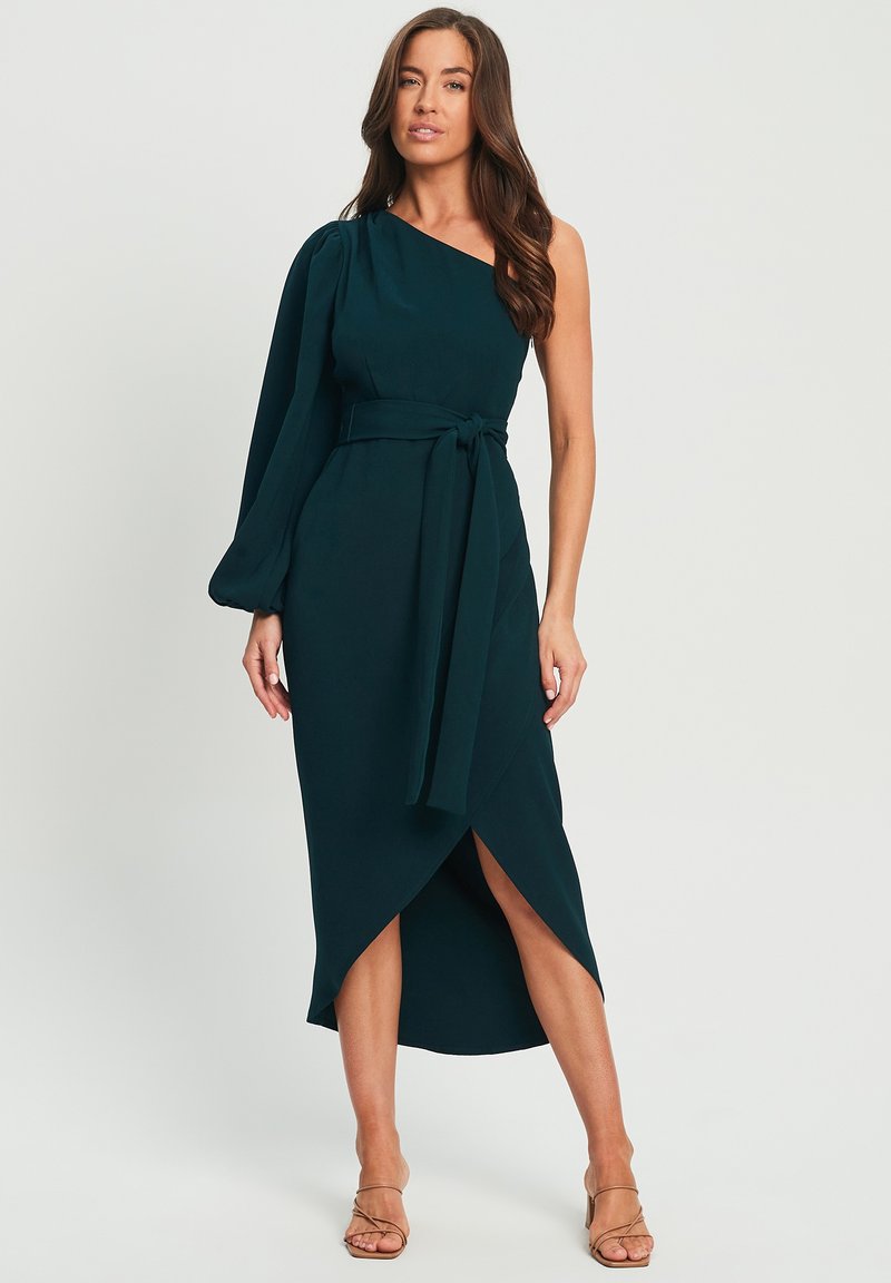 TUSSAH EVELINE MIDI - Robe de soirée - emerald/vert - ZALANDO.FR