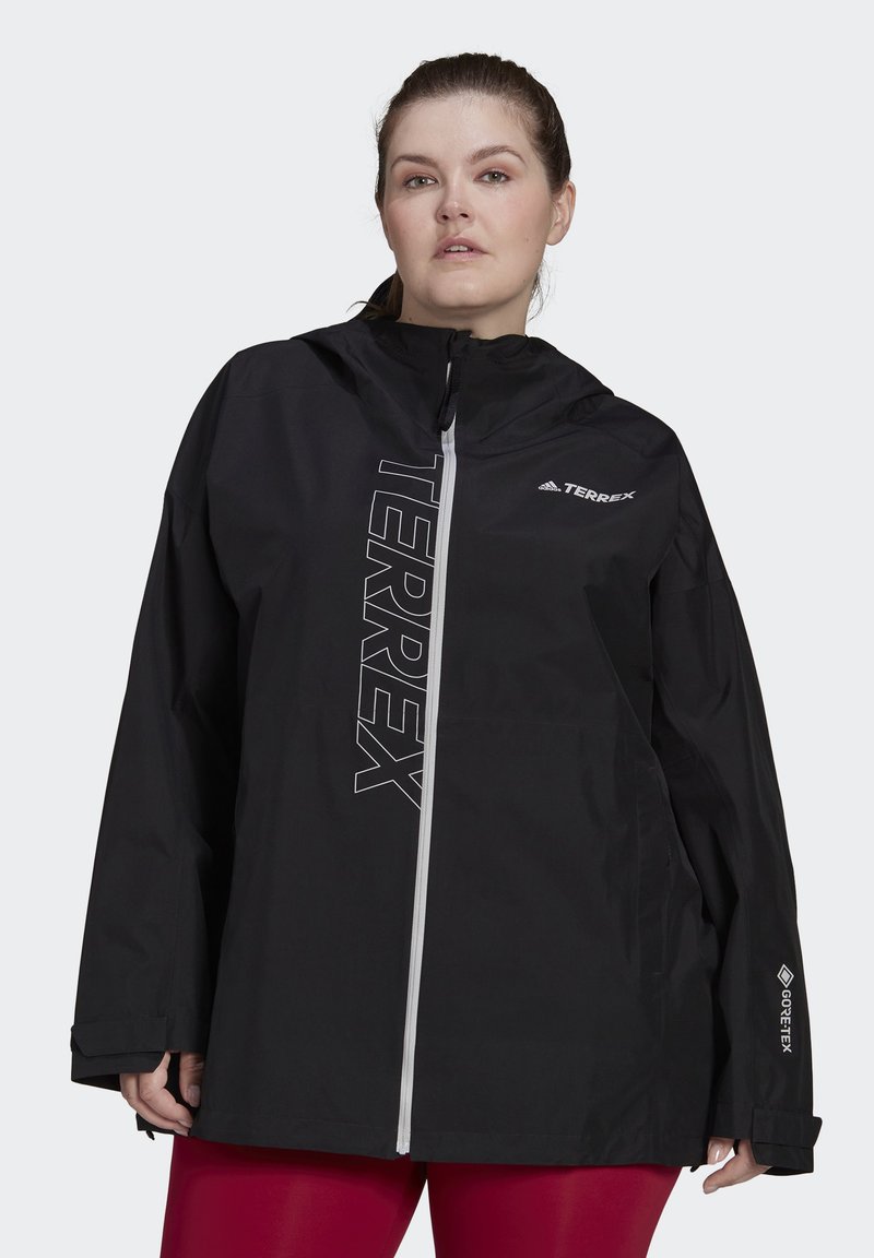 adidas Performance PACLITE - Chaqueta Hard shell - black/negro - Zalando.es