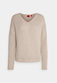 HUGO SESTRELLY - Strickpullover - black/schwarz - Zalando.ch