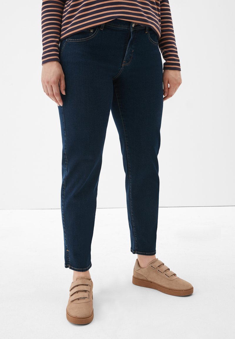 Triangle CURVY - Jeans Slim Fit - navy/dark-blue denim - Zalando.de
