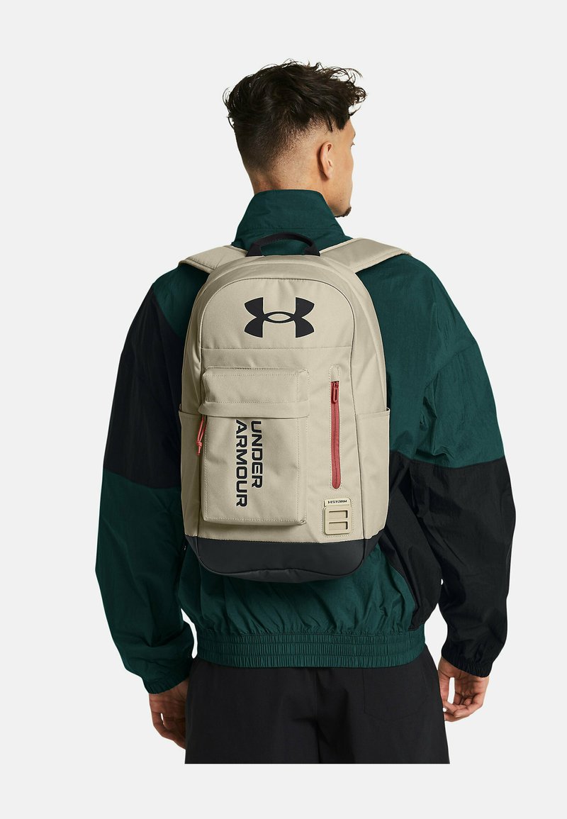 Under Armour HALFTIME - Rucksack - khaki/brown - Zalando