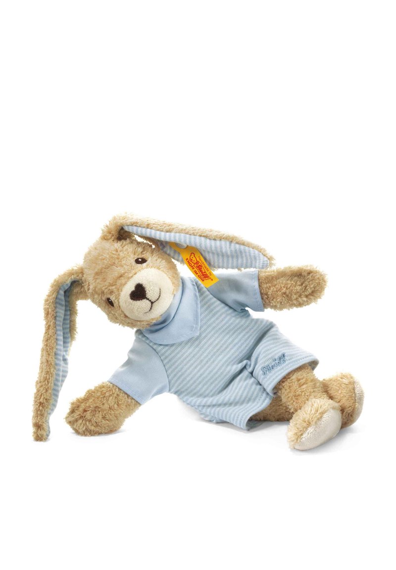Steiff HOPPEL HASE - Cuddly toy - blau/blue - Zalando