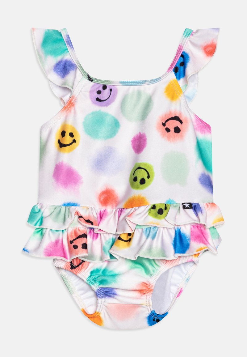 Molo NALANI BABY TODDLER - Swimsuit - off-white/multi-coloured/off ...