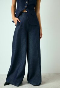 Next PALAZZO - Wide leg - indigo/blå - Zalando.dk