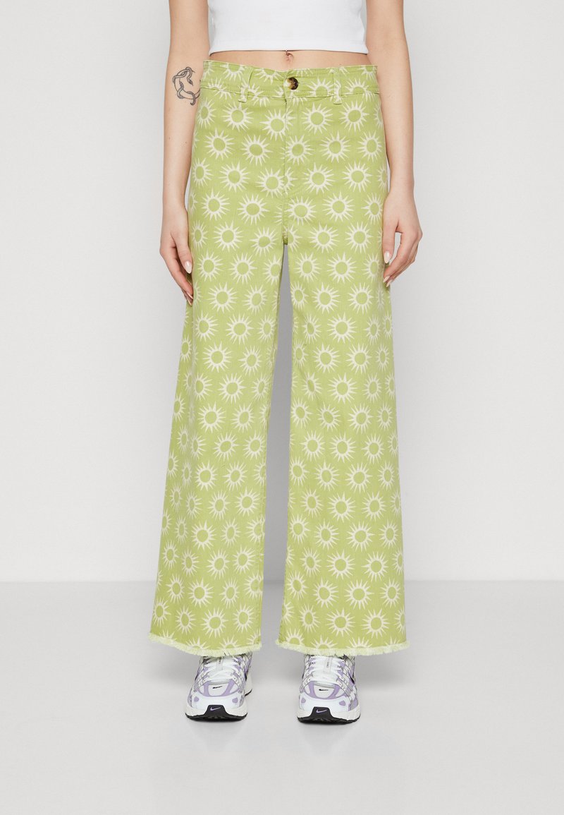 Billabong FREE FALL - Jean flare - green eyes/vert - ZALANDO.FR