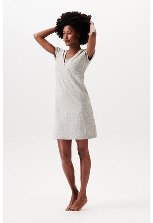 MAMALICIOUS MLJENNI LIA MIX DRESS - Jerseykleid - parisian night/blau ...