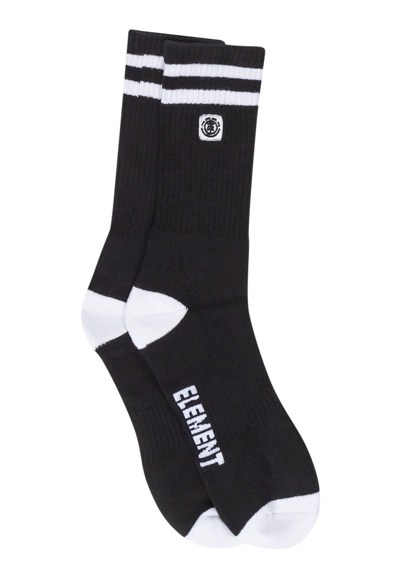 Element CLEARSIGHT DE SKATE ATHLETIC - Socken - flint black/schwarz ...
