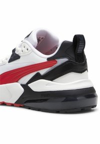 Puma VIS2K - Baskets basses - white-for all time red- black/blanc ...