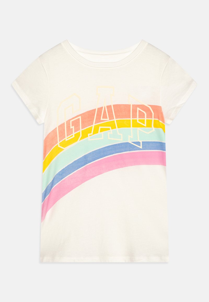 GAP GIRLS - T-Shirt print - rainbow/offwhite - Zalando.ch
