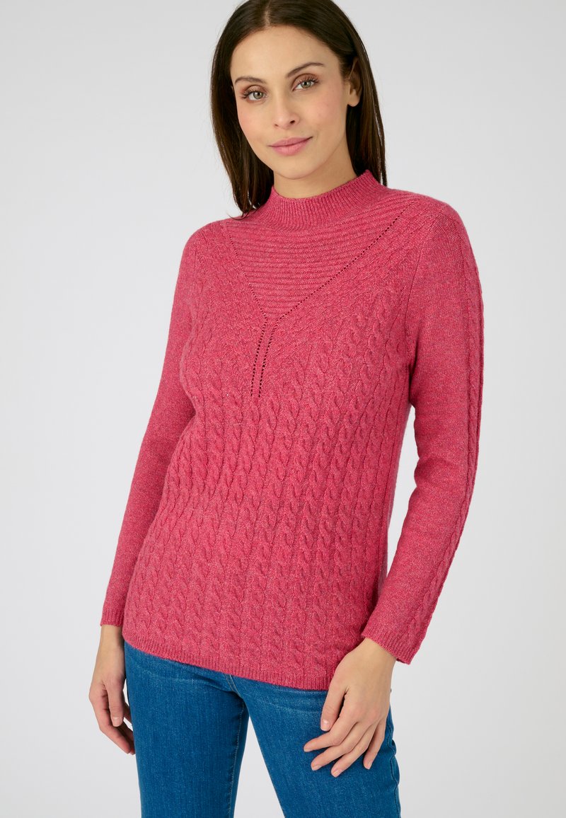 Damart Pullover - rose chiné/rose - ZALANDO.FR