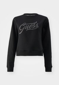 Guess STONES LOGO - Sweater - jet black/zwart - Zalando.be