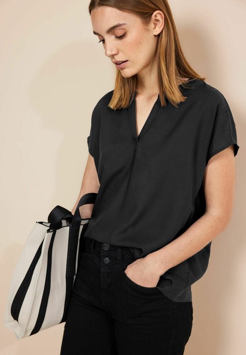 Street One Bluse - schwarz - Zalando.ch