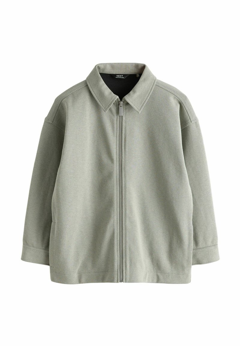 Next Sweat zippé - green texture/vert - ZALANDO.FR